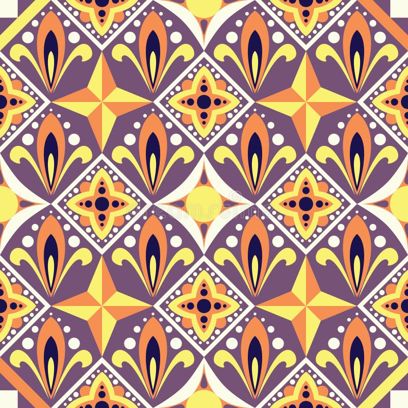 Seamless Geometrical Pattern. Stock Illustration - Illustration of ...