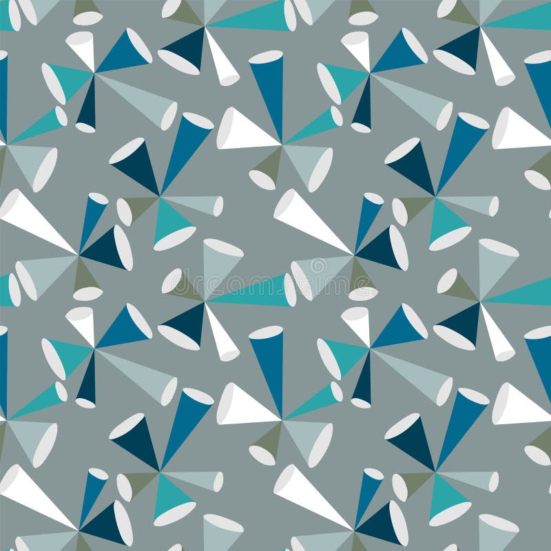 Seamless Geometry Abstract Cute Pattern Stock Vector - Illustration of ...