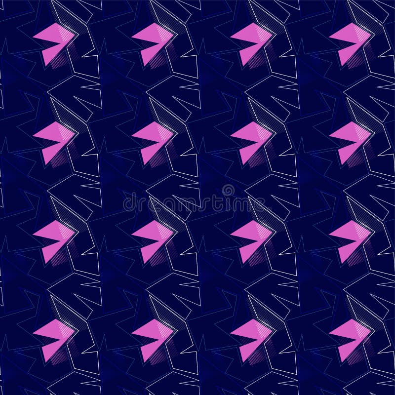 Seamless Geometry Pattern with Curved Line Elements for Urban Ideas ...