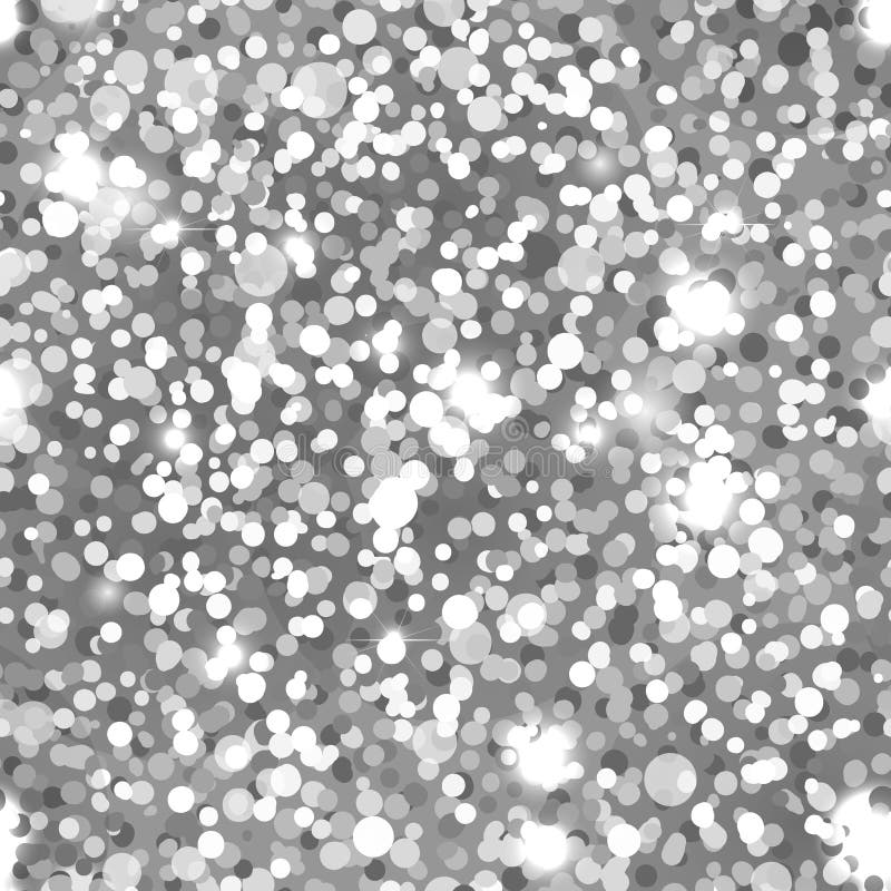 Silver glitter pattern stock vector. Illustration of pattern - 128928026