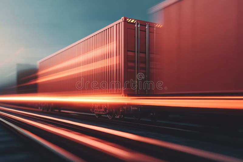 Seamless Global Logistics System for Cargo Transport Stock Illustration ...