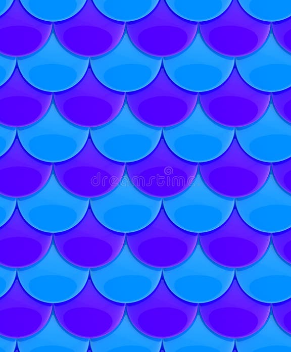 Seamless Glossy Squama Background Texture Stock Illustration ...