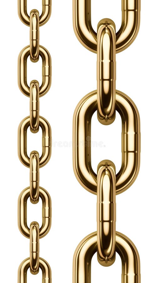 Tiled Chain stock illustration. Illustration of chrome - 13524094