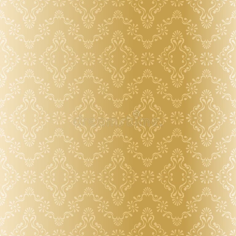 Seamless Gold Filigree Pattern Stock Illustrations – 6,916 Seamless ...