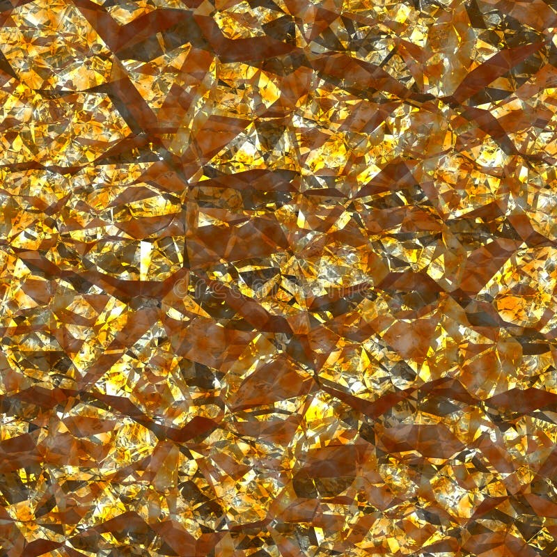 Seamless Gold Metal Pattern Stock Illustration - Illustration of king ...