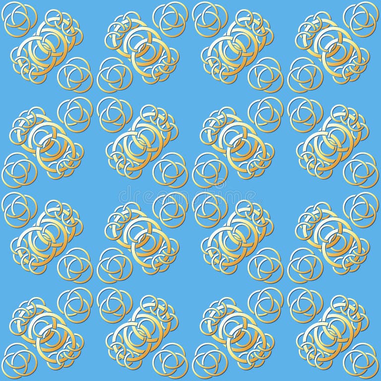 Seamless Gold Ring Pattern Stock Illustrations – 4,011 Seamless Gold ...