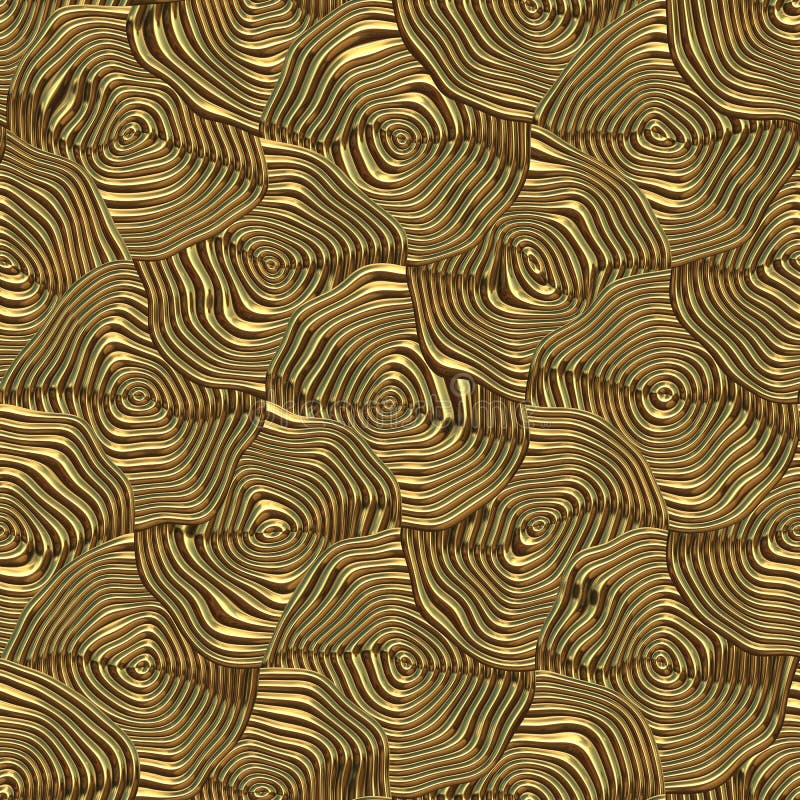 Seamless Gold Texture Illustration Stock Illustration - Illustration of ...