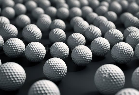 Seamless Golf Ball Pattern Stock Illustration Stock Illustration ...