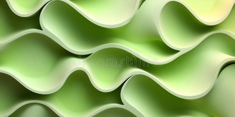 Seamless Gradient Abstract Background, 3D Low Profile Wavy Pattern ...