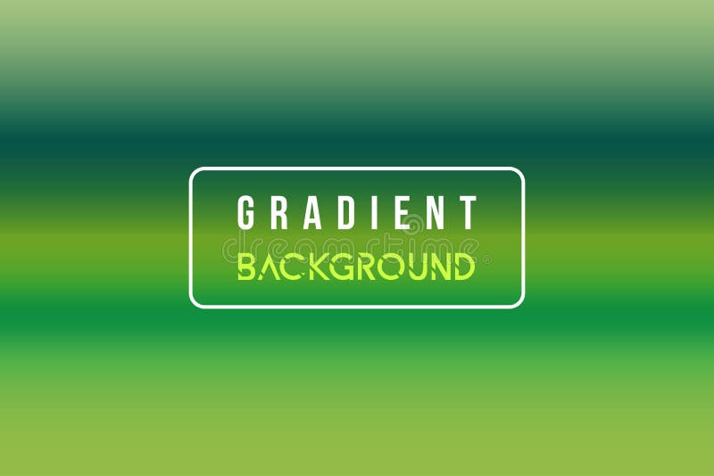 Seamless Gradient Background Vector Design. Green Conceptual Gradient ...