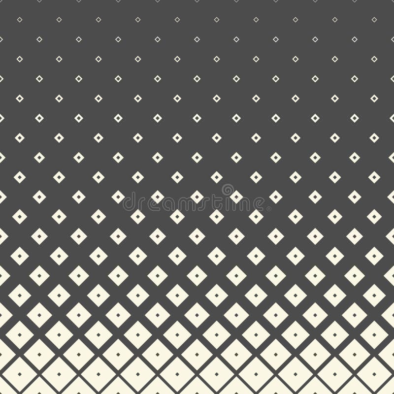 Seamless Gradient Pattern. Vector Black and White Minimalistic B Stock ...