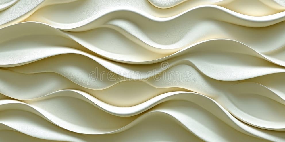 Seamless Gradient Texture, 3D Low-Profile Wavy Pattern with ...