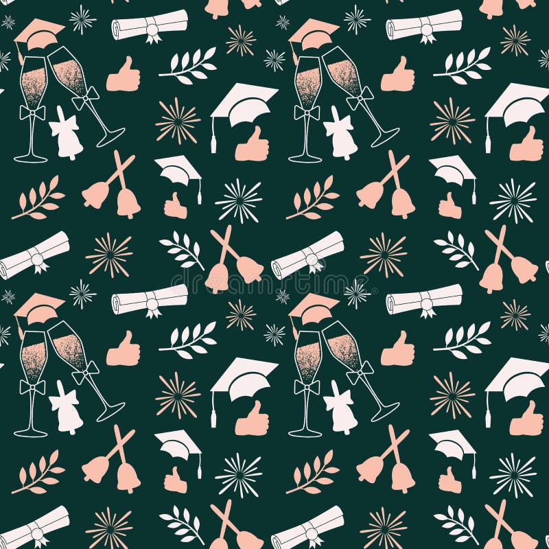 Seamless Graduation Swirl Background Stock Vector - Illustration of ...