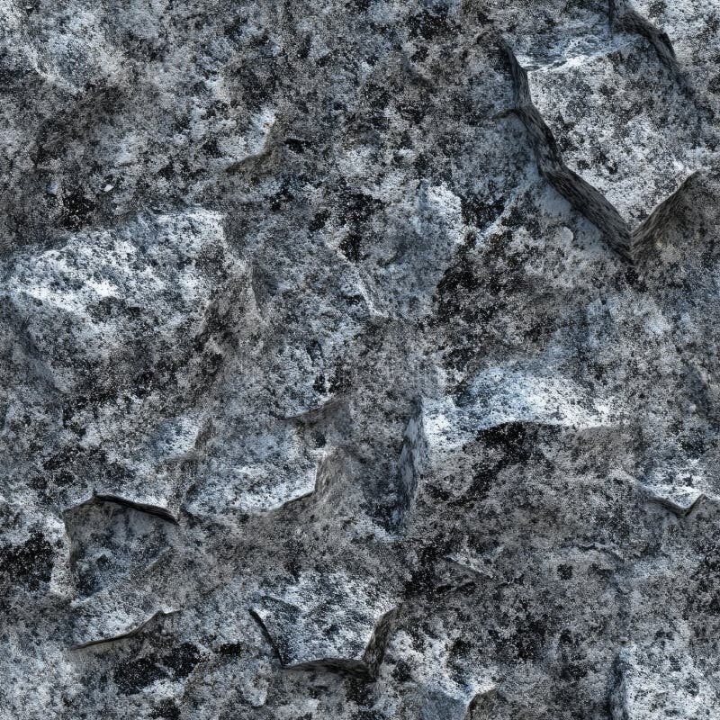 Seamless Granite Texture with Speckled Grey and Black Patterns Stock ...