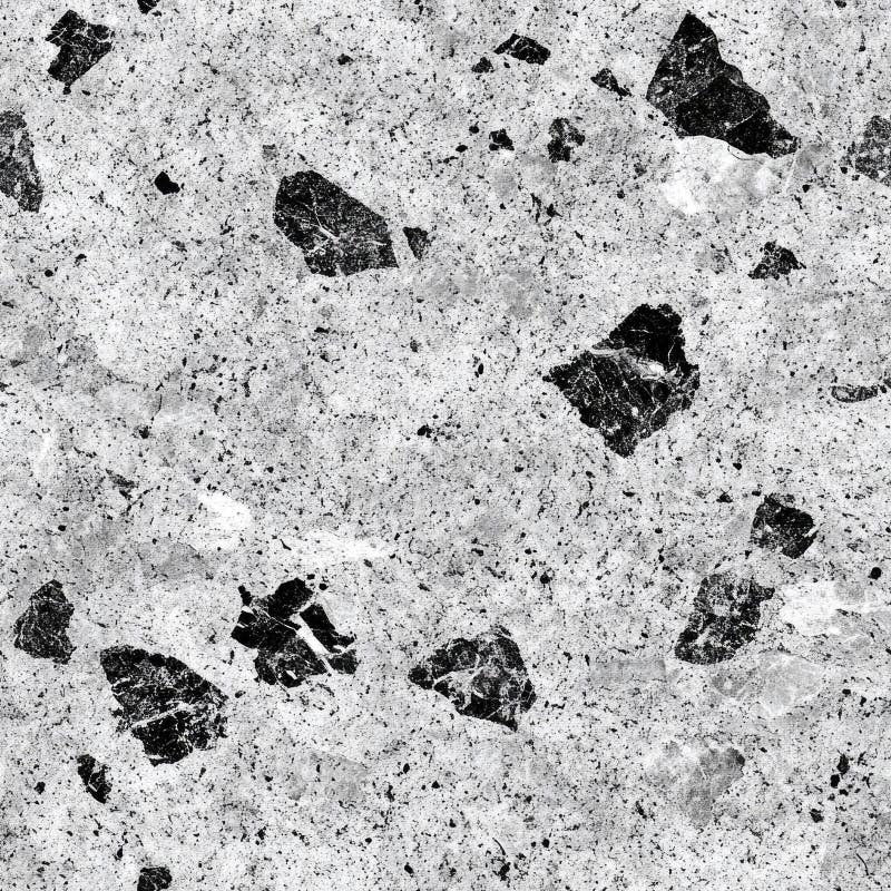 Seamless Granite Texture with Speckled Grey and Black Patterns Stock ...