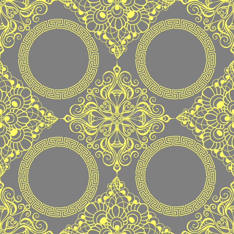 Yellow Ornament Stock Illustrations – 421,969 Yellow Ornament Stock ...