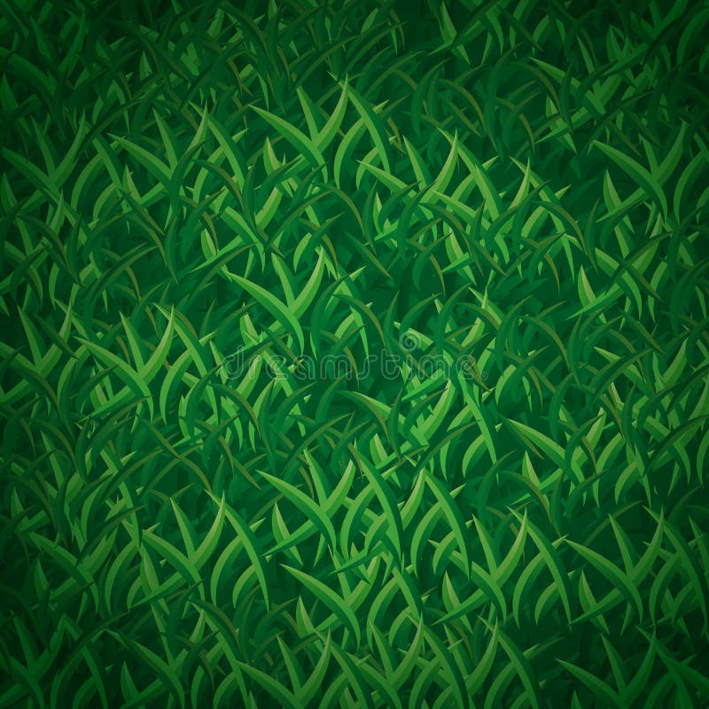 Seamless Grass Pattern stock vector. Illustration of gardening - 33935690