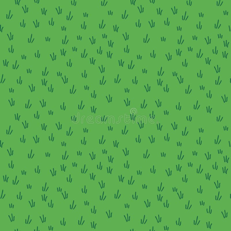 Seamless grass pattern stock vector. Illustration of decorative - 173758507