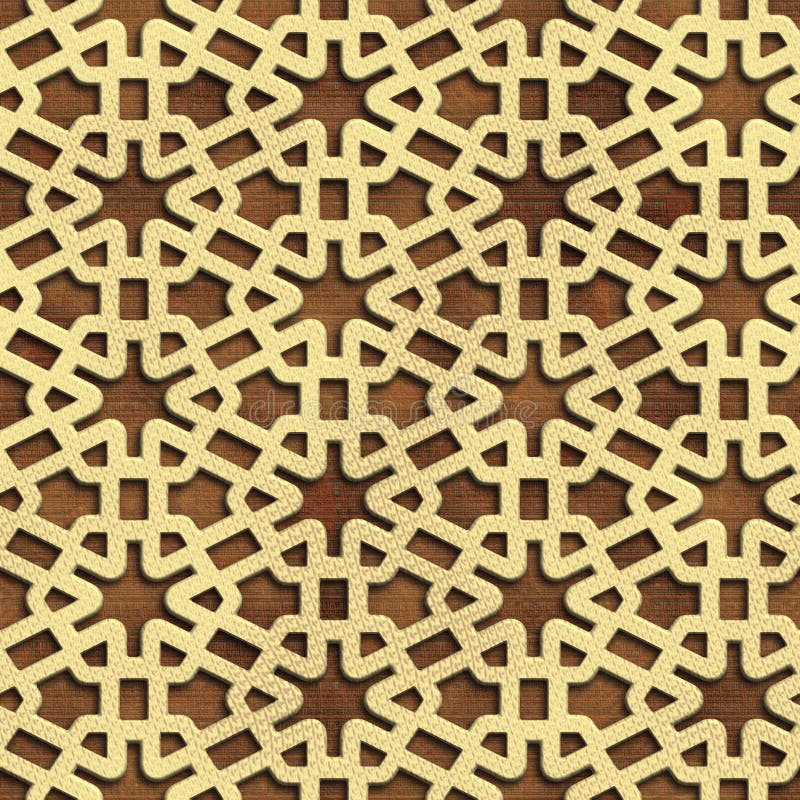 Metallic escher pattern stock illustration. Illustration of iron - 11269023