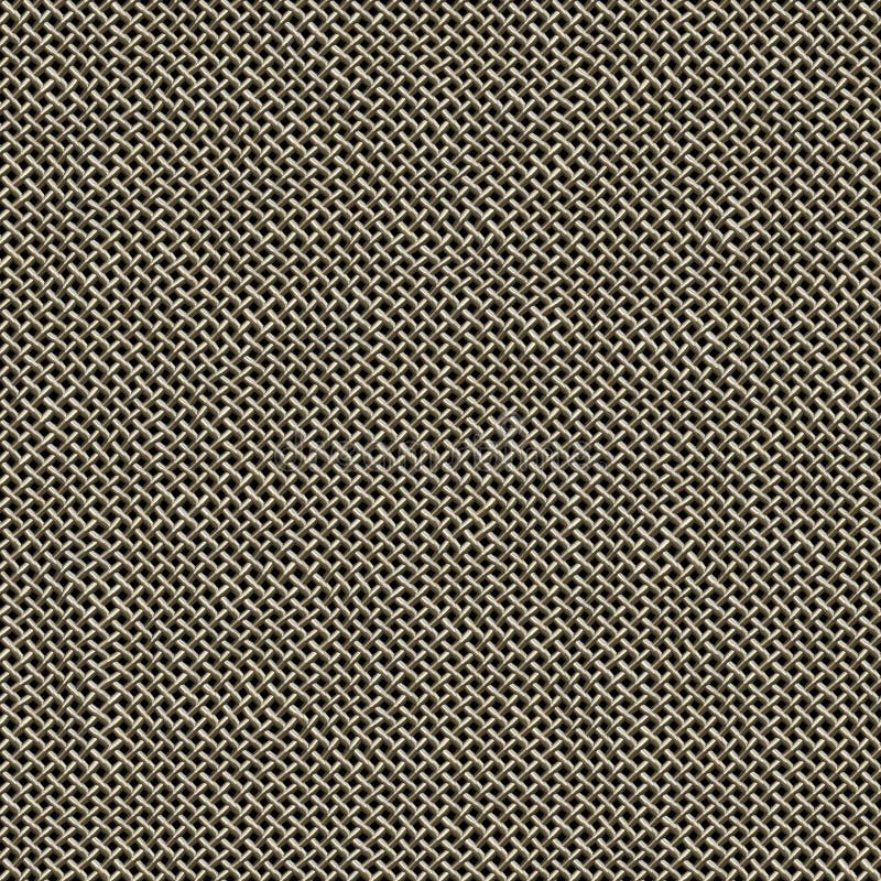 Seamless Grating Metal Netting Stock Illustration - Illustration of ...