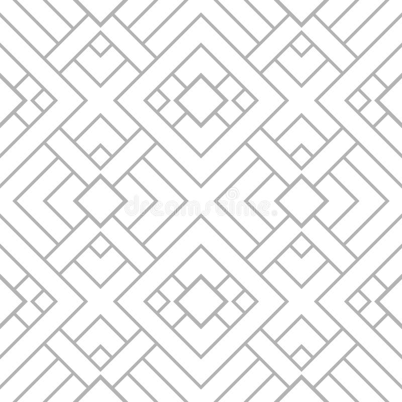 Seamless Gray Diamond Pattern Made from Straight Lines To Create Fabric ...