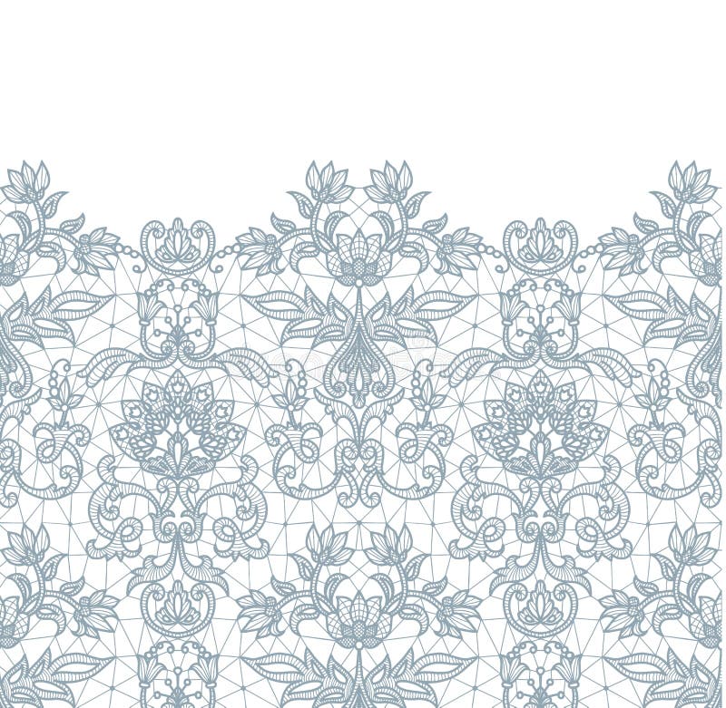 Gray lace background stock vector. Illustration of decoration - 122141682