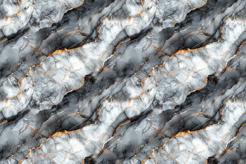 Seamless Gray Natural Marble Pattern Texture Background Stock ...