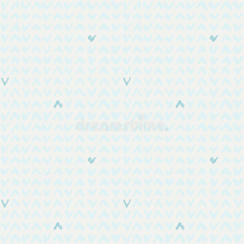 Seamless Gray Pattern with Light Blue Hand Drawn Ticks Stock Vector ...