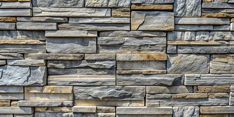 Seamless Gray Stone Wall Texture Background a Detailed Natural ...