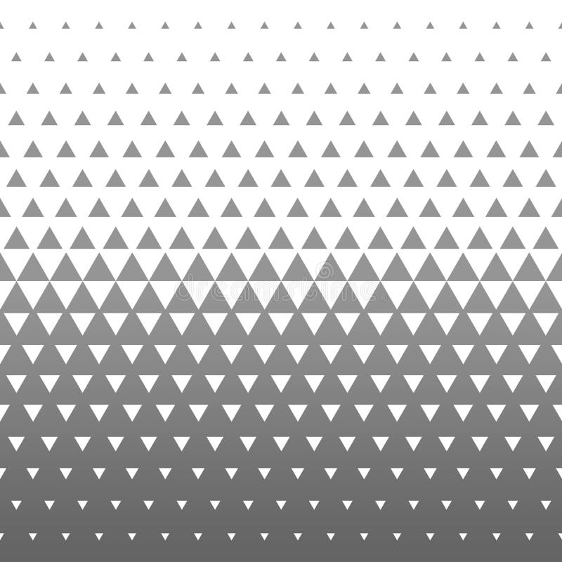 Seamless Gray and White Morphing Triangle Halftone Grid Gradient ...