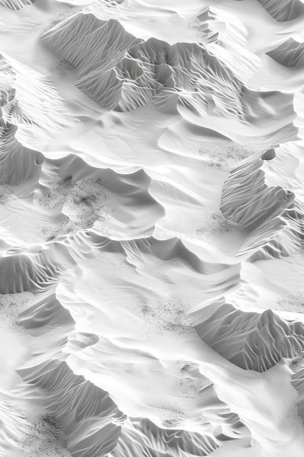 Seamless Grayscale Texture of Sandy Dunes, Ideal for Boho Chic Western ...