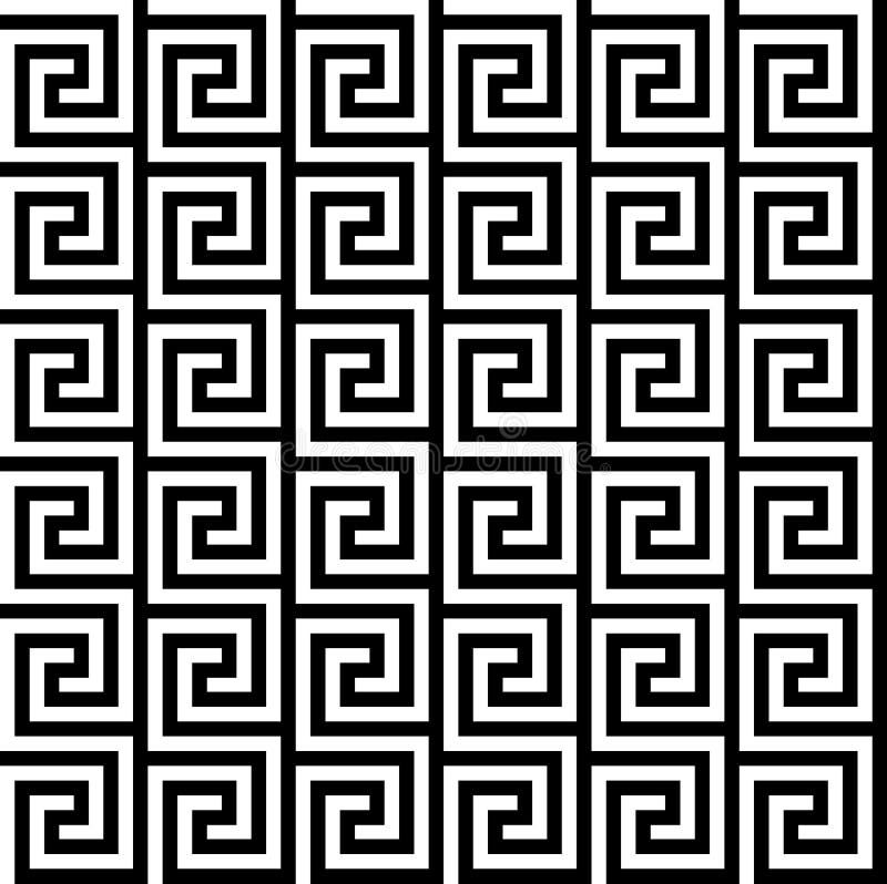 Seamless Greek Key Luxury Background Pattern Texture Stock Vector ...