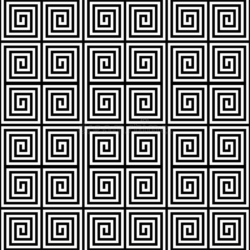 Spiral Square Texture. Seamless Pattern. Stock Vector - Illustration of ... Spiral Square Texture. Seamless Pattern. Stock Vector - Illustration of ...