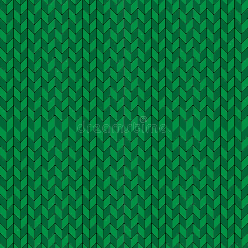 Seamless Green Color Abstract on Black Background Stock Illustration ...