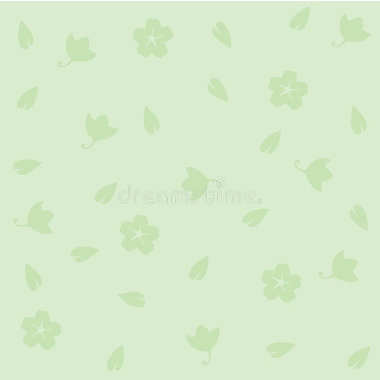 Seamless Green Floral Pattern Stock Illustrations – 420,386 Seamless ...
