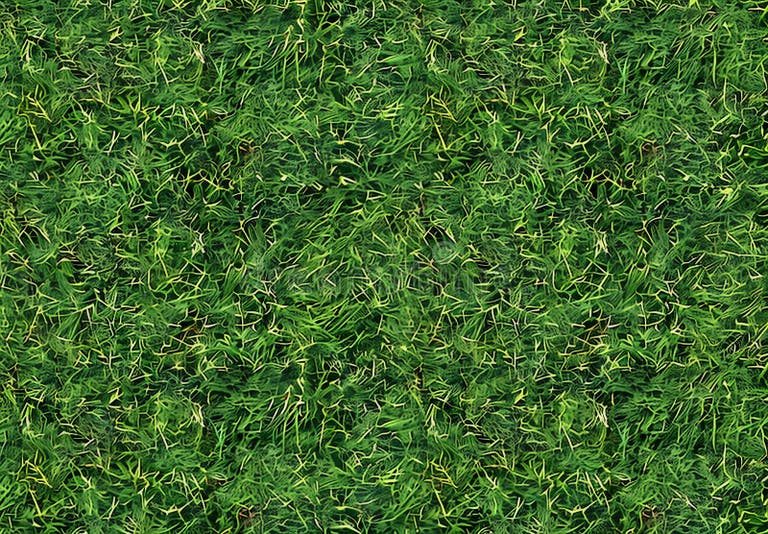 Seamless Green Grass Texture Background Stock Illustration ...