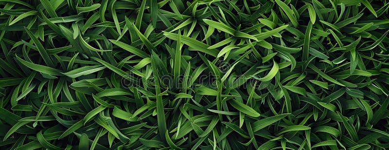 Seamless Green Grass Texture Pattern Stock Illustration - Illustration ...