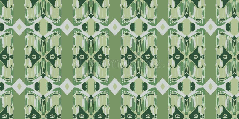 Seamless Green Lace Ornament. Vector Graphics Stock Vector ...