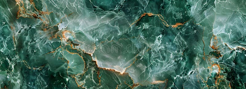 Seamless Green Marble Texture Pattern Stock Illustration - Illustration ...