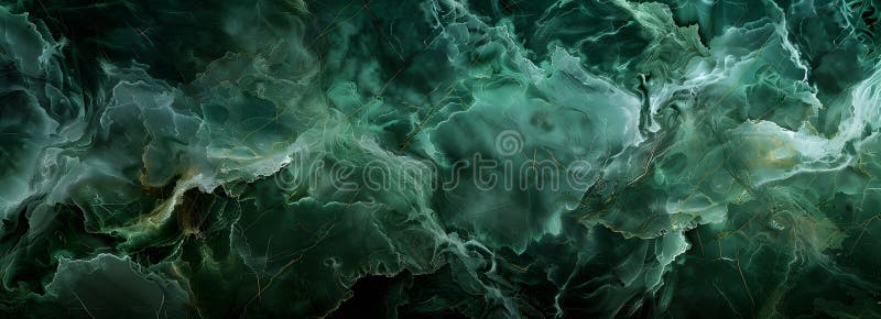 Seamless Green Marble Texture Pattern Stock Illustration - Illustration ...