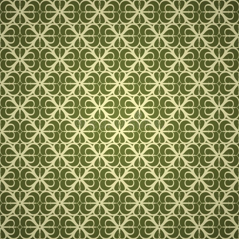 Vector. Seamless Renaissance Wallpaper Stock Vector - Illustration of ...