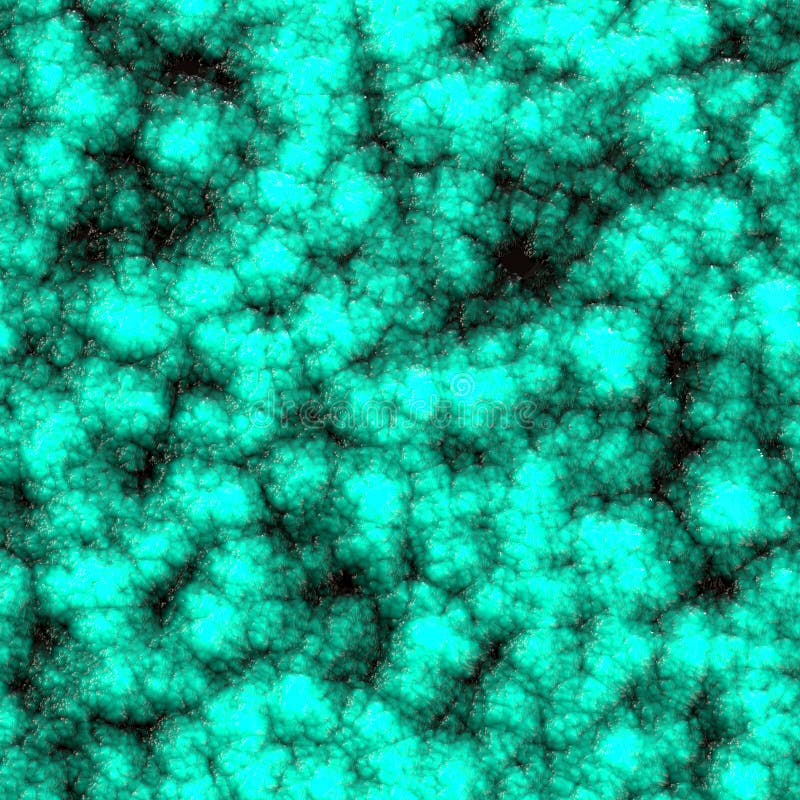 Seamless Green Turquoise Pattern Stock Illustration - Illustration of ...