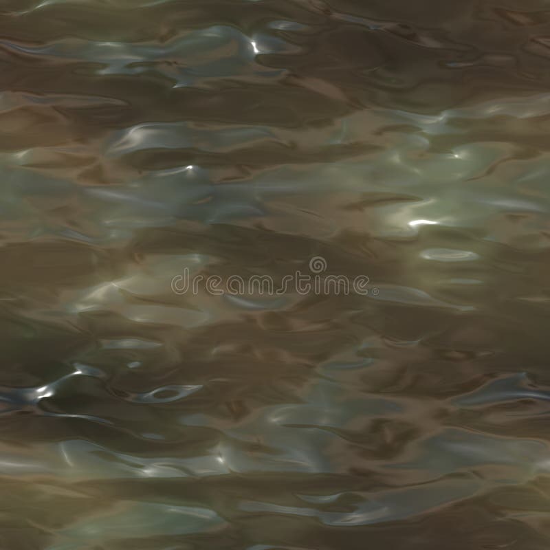 Seamless Green Water Background Stock Illustration - Illustration of ...