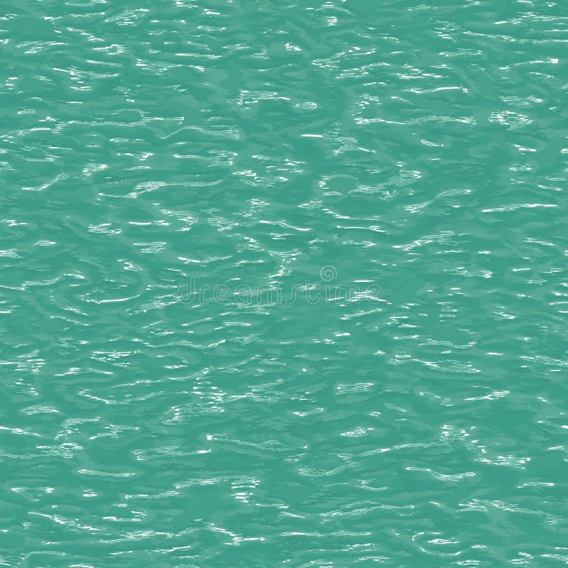Seamless Green Water Pattern Stock Illustration - Illustration of ...
