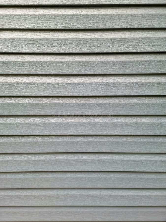 Seamless Grey Metal Siding on a House Stock Image - Image of ...