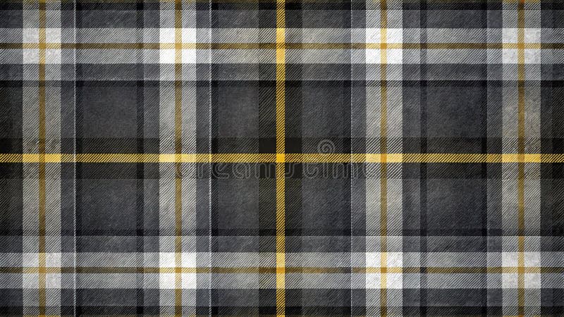 Seamless Grey Plaid Pattern on Black Background Abstract Geometric ...