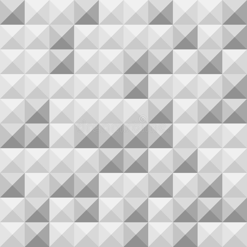 Seamless Grey Square Tiles Pattern Stock Vector - Illustration of decor ...
