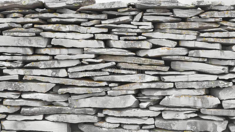 Seamless Grey Stonewall Texture, Rugged Pattern of Weathered Slate ...