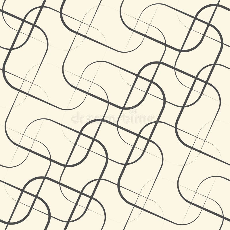 Seamless Grid Pattern. Minimal Square Background Stock Vector ...