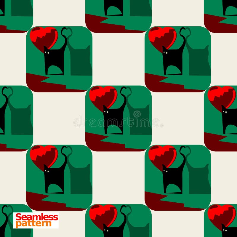 Seamless groovie pattern stock vector. Illustration of fabric - 155771127